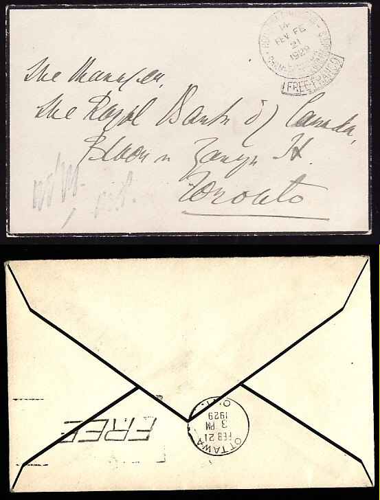 Scan #11192 - Free Franking on an MP's mourning cover - House of ...